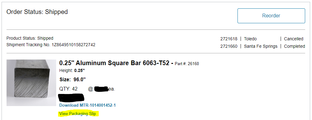 Where can I get a copy of my pack list? – OnlineMetals